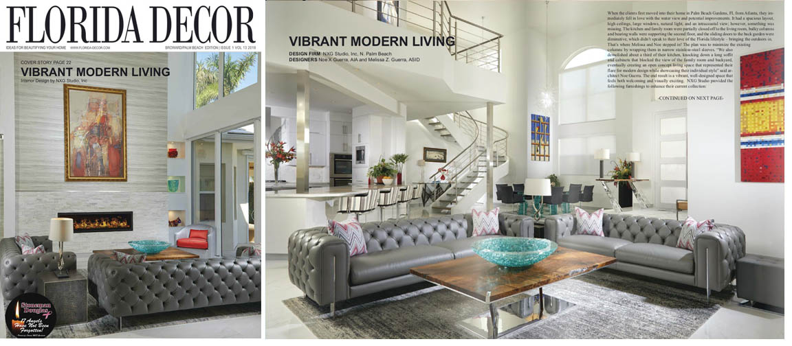 Florida Decor Magazine home page, interior design and remodeling magazine